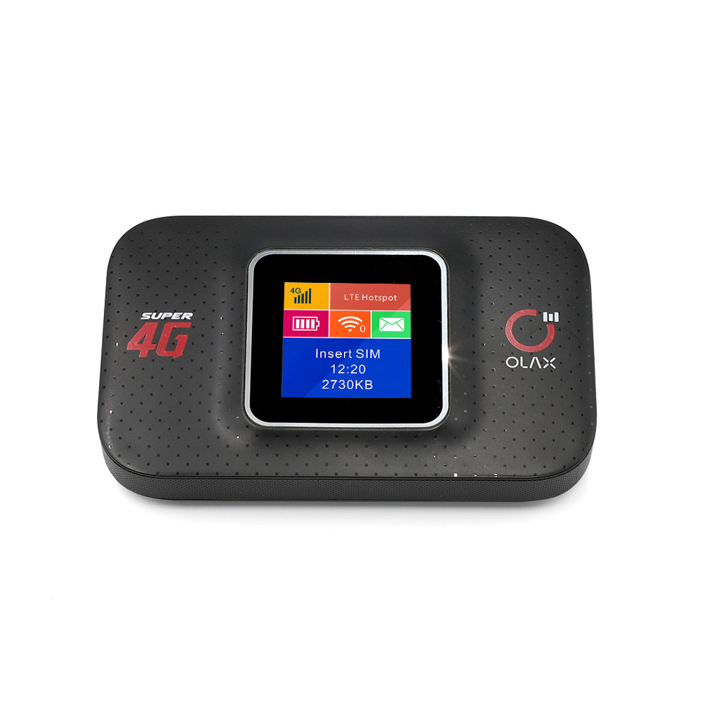 OLAX MF982 Mobilny router bezprzewodowy Mifi 4G Czarny akumulator Wifi ...
